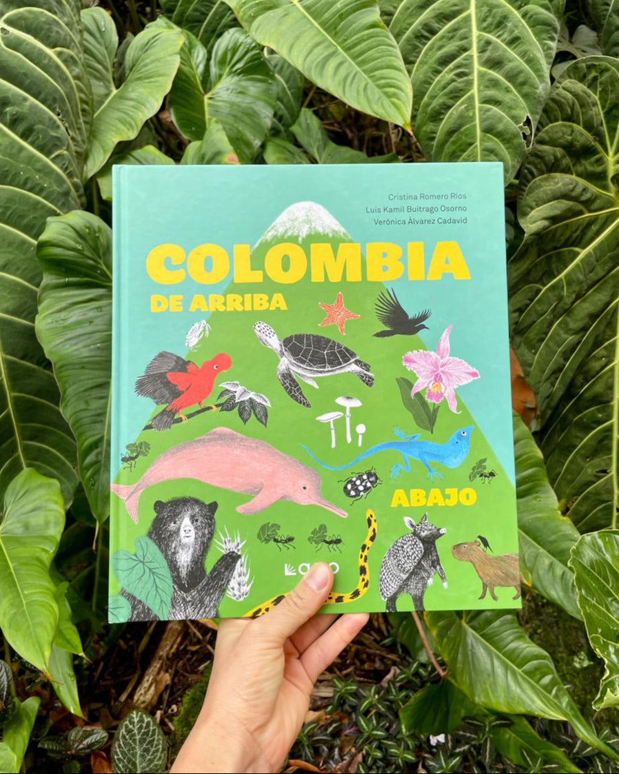 Libro "Colombia de arriba abajo" • Lazo Libros – Selva Selvita